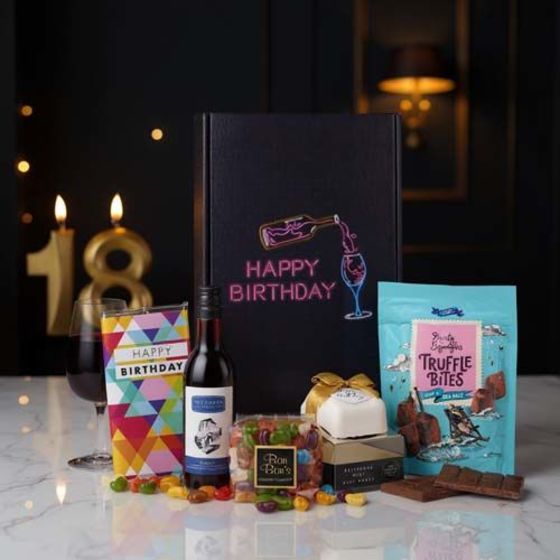 18th Birthday Hampers | Next Day Delivery | MakeHampers